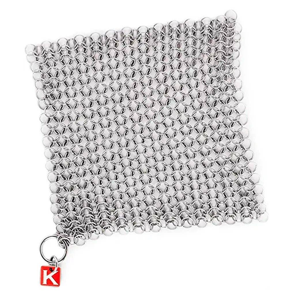 Cast Iron Chain Mail Scrubber 6" | Blanco Creek Boutique & The ...